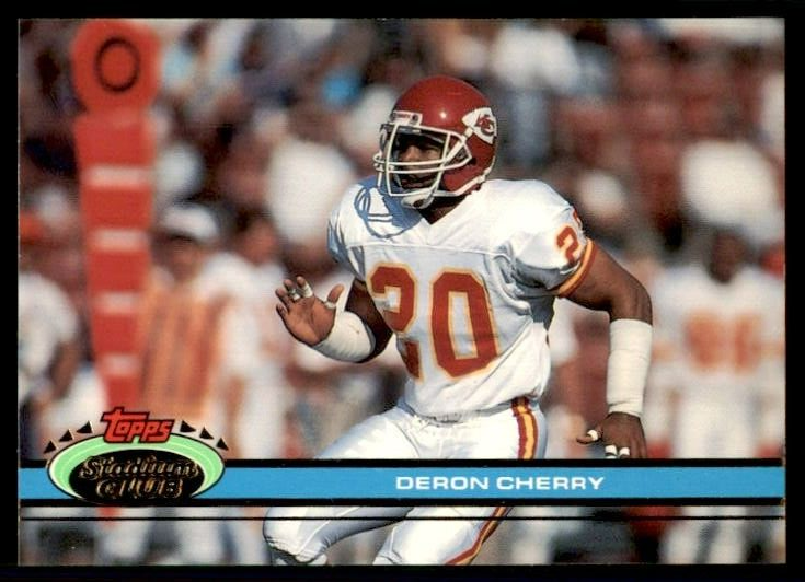 1991 Topps Stadium Club - #28 Deron Cherry for sale online | eBay