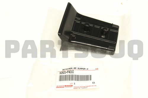 52521F4010 Genuine Toyota RETAINER, FR BUMPER 52521-F4010 | eBay