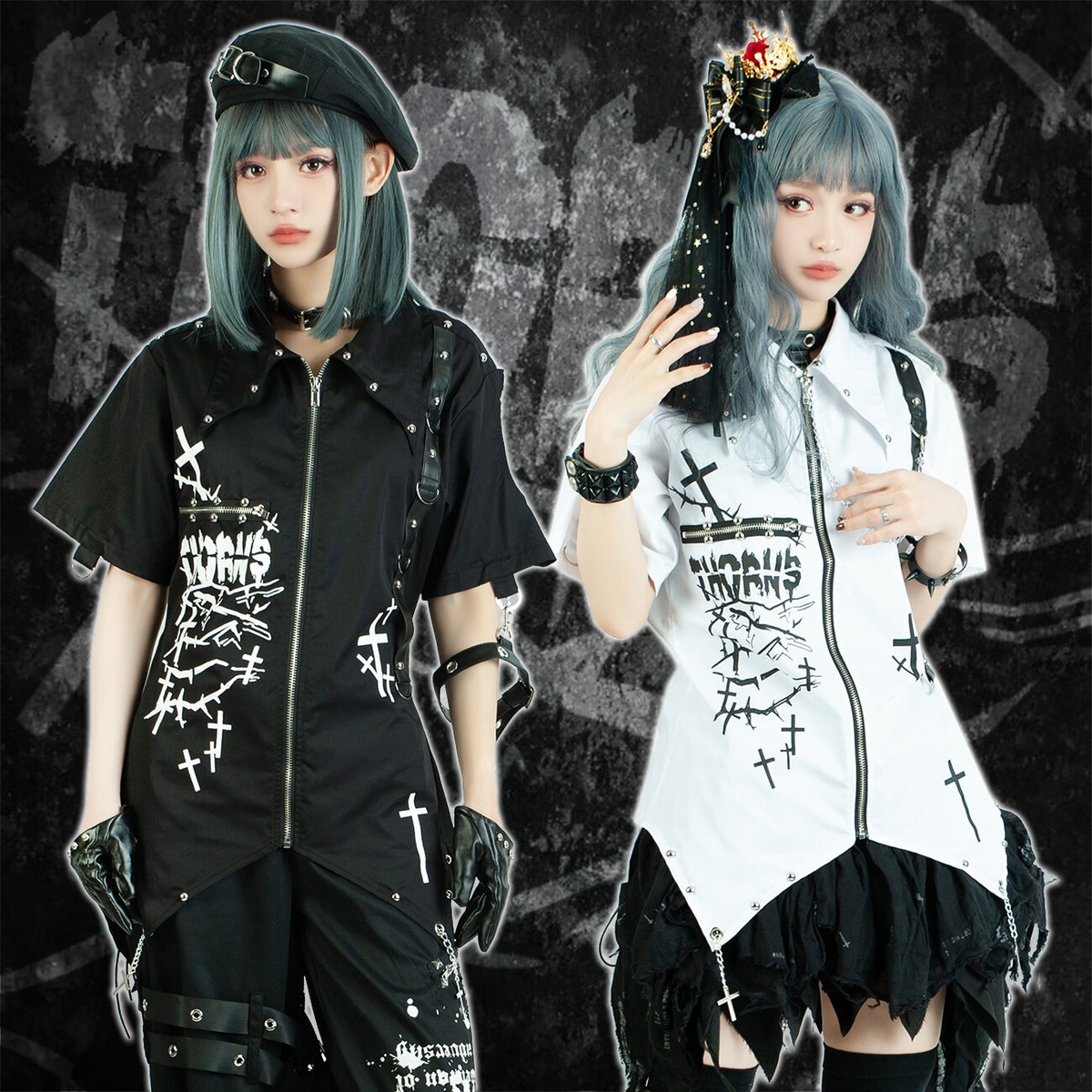 Visual Kei Girl Clothing Visual Kei/Harajuku Goth Look I Guess...