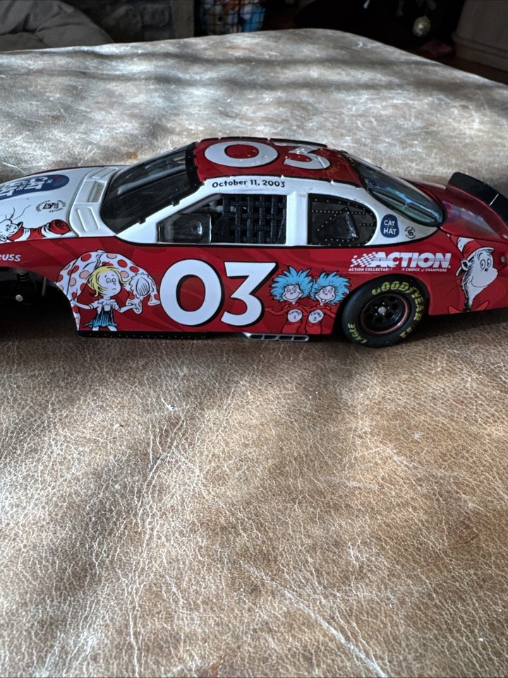 Greg Biffle 2003 Monte Carlo 1/24 Action Dr Seuss Cat in The Hat 10/11 ...