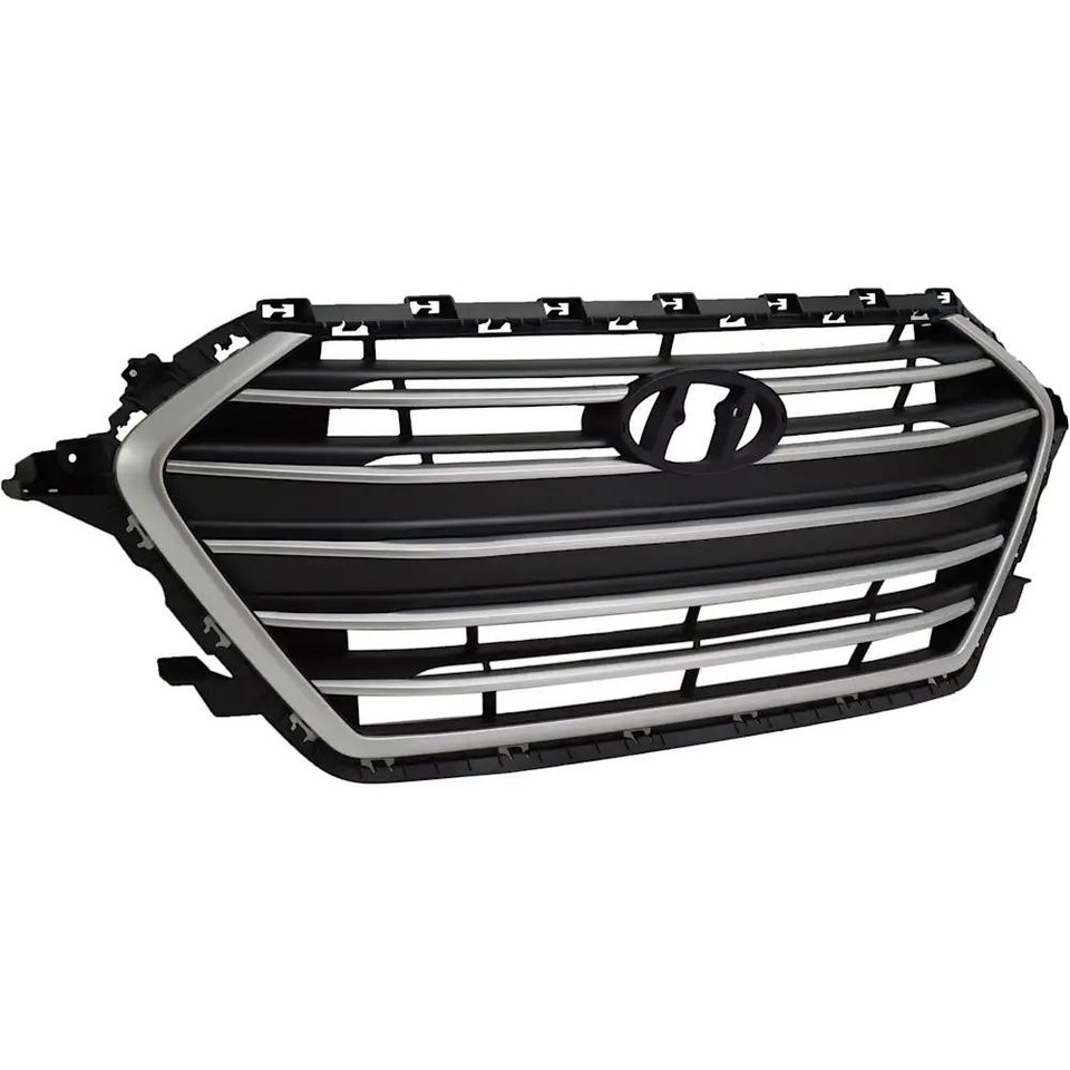 New Painted Silver Grille Assembly Fits Hyundai By HY1200204 86350F3000 ...
