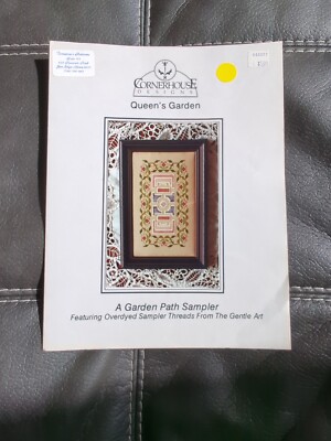 Queen's Garden - by Cornerhouse Designs Cross Stitch Garden Path ...