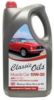 Classic Oils Muscle Car 10W-30 Engine Oil 900 PPM Zinc | eBay UK