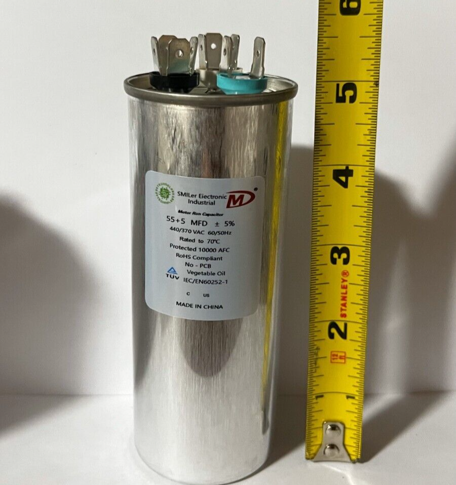 Motor Dual Run Capacitor 35/5 40/5 45/5 50/5 55/5 70/5 | eBay