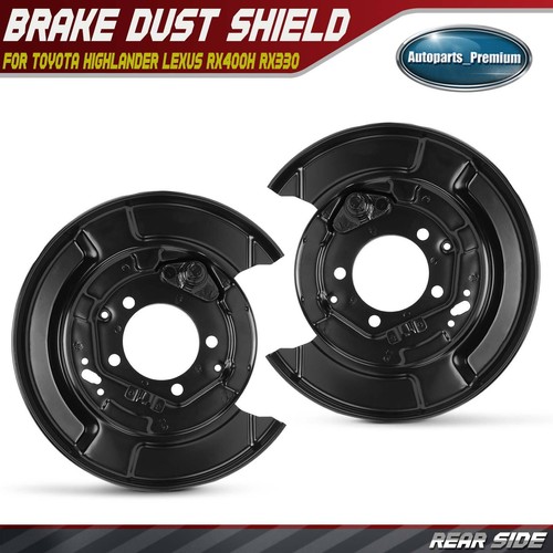 Rear Side Brake Dust Shield for Toyota Highlander Lexus RX400h RX330 ...