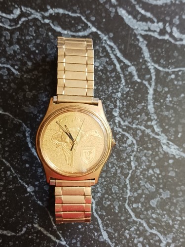 Ducks Unlimited Gold Tone Wrist Watch Non Working | eBay