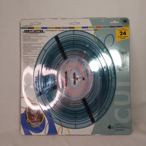 CutterBee Curvy Cutter Oval Template EKCC07 4 Piece EK Success ...