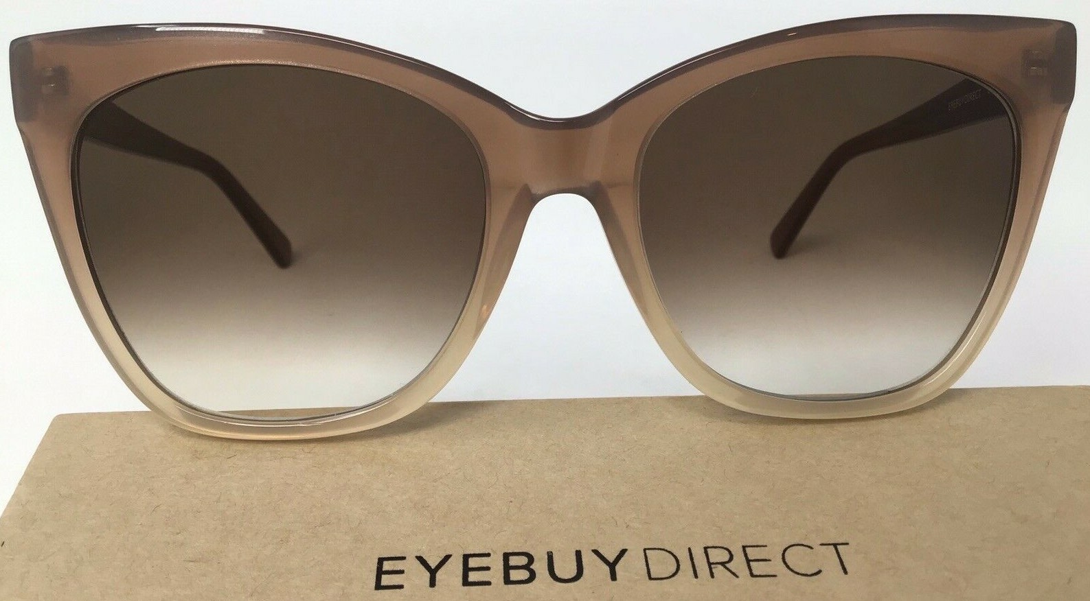 Eyebuydirect Vamp 57-20-145 C2 Cats Eye Brown Acetate Designer Sunglasses I32 | eBay