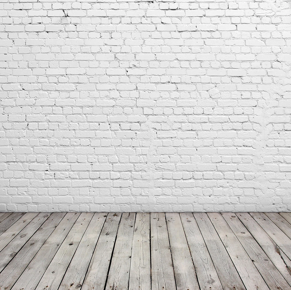 Seamless White Brick Wall
