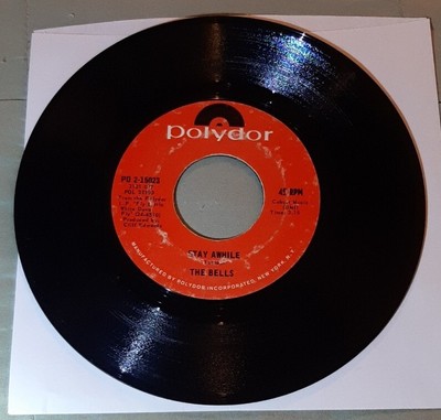 The Bells 45 Stay Awhile / Sing a Song of Freedom Polydor PD 2-15023 vg ...