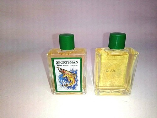 SPORTSMAN BY SPORTSFRAGRANCE FOR MEN AFTERSHAVE COLOGNE 1.OZ FISH (1996 ...