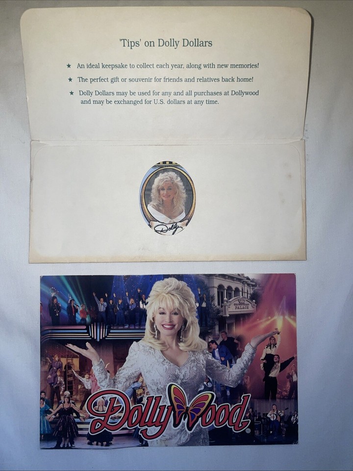 Dolly Parton DOLLARS DOLLYWOOD 1992 And Postcard | eBay
