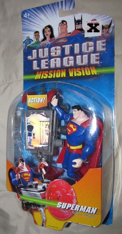 SUPERMAN Justice League MISSION VISION SUPERMAN-- MIP 2003 SEALED | eBay