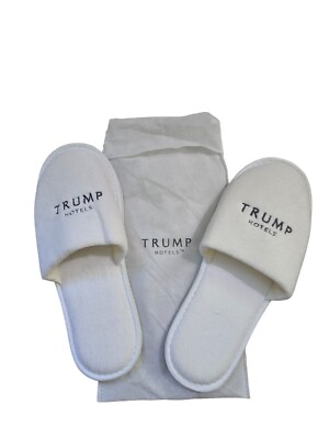 TRUMP Hotels Spa Slippers | eBay