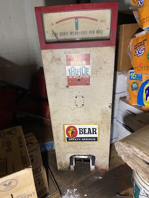 VINTAGE BEAR WHEEL ALIGNMENT SERVICE EQUIPMENT TIRE TRU-TOE OLD SCHOOL ...