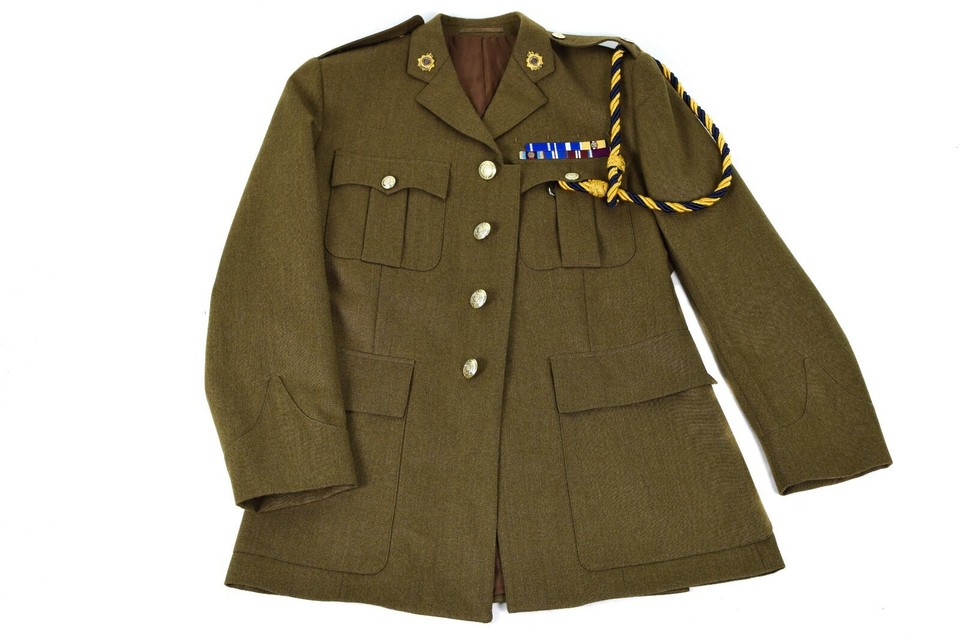 Original British Military Formal Jacket military uniform issue Khaki ...