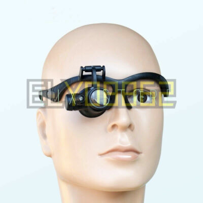 HD 25X headwear glasses type adjustable magnifying glass pigeon eye ...