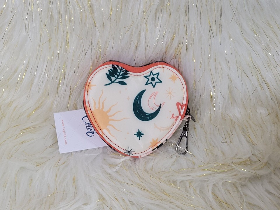 LUG HEART POUCH CELESTIAL CREAM BRAND NEW FAST SHIP | eBay