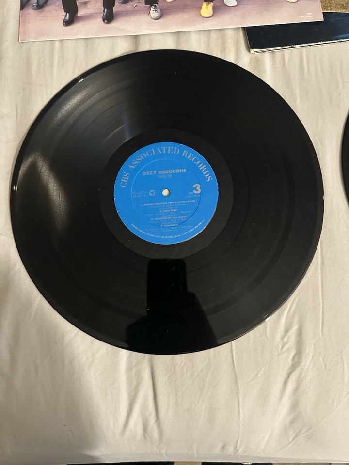 OZZY Osbourne 1987 Live Tribute Randy Rhoads 2-LP 12" Vinyl Records ...