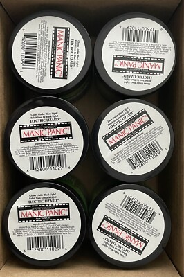 6x Manic Panic Electric Lizard Hair Dye - Classic High Voltage - Semi ...