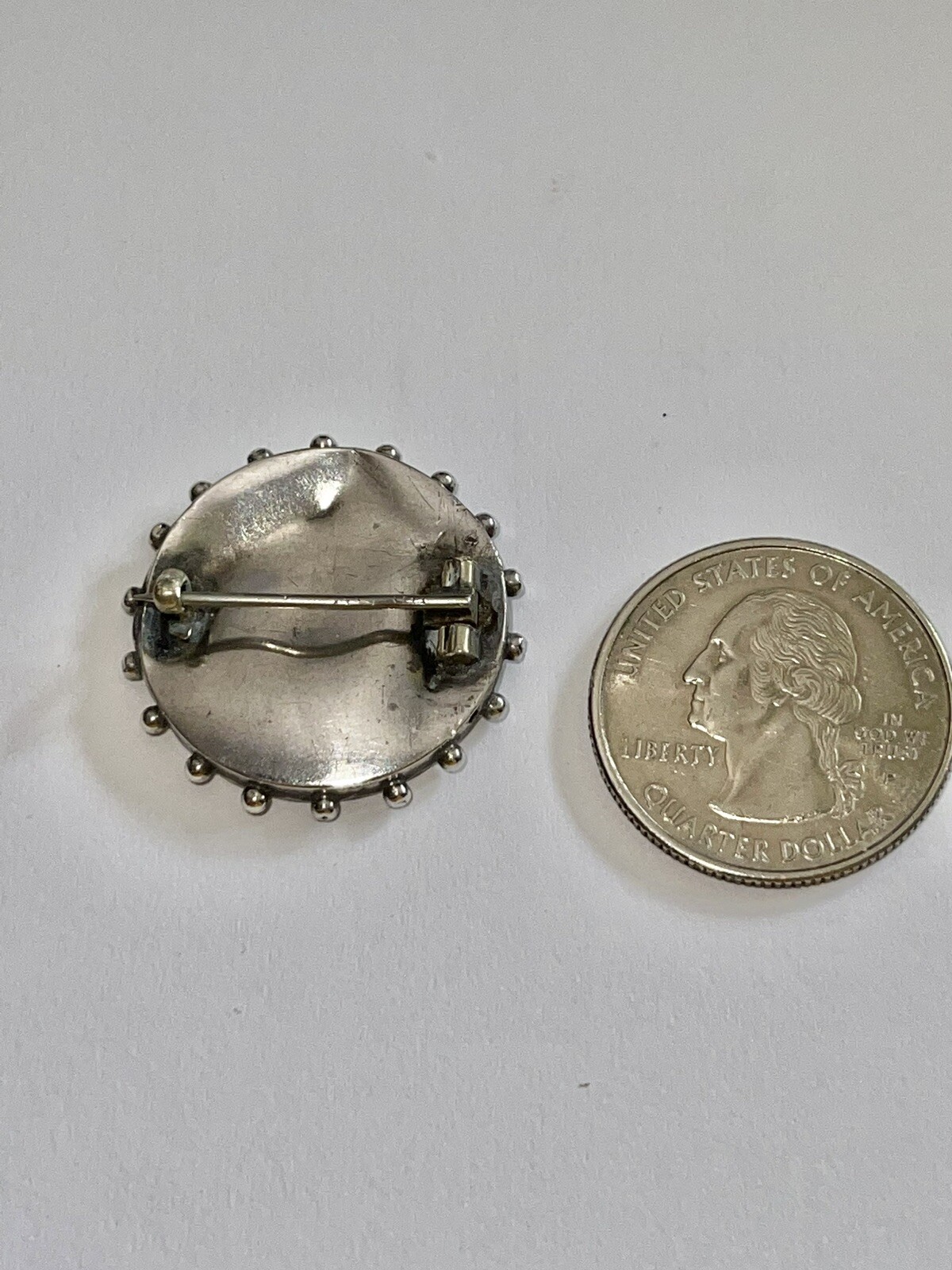 Antique Victorian Silver Engraved Pansy Flowers Floral Bobble Edge ...