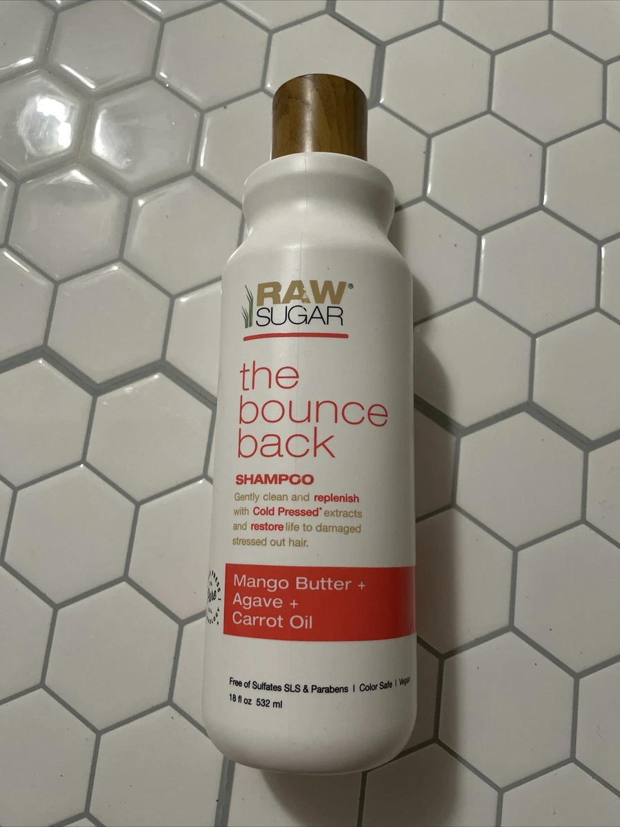 Raw Sugar Bounce Back Shampoo, Mango Butter Agave Carrot, 43% OFF