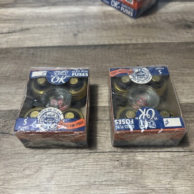 Vintage Eagle 690-30 2 Packs Of Glass Plug Fuses 30 Amp SEALED NOS 10 ...