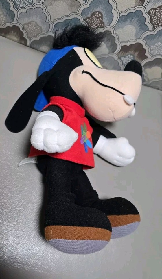 RARE! Disney Plush Maximilian Max Goof 15” Stuffed Animal Toy Goofy Son ...