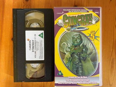 Childrens TV series VHS VIDEO STINGRAY vol 5 carlton 2001 production ...