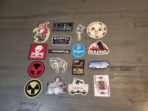 Magpul Industries Corp. Lot of 17 Decal Stickers OEM Original | eBay