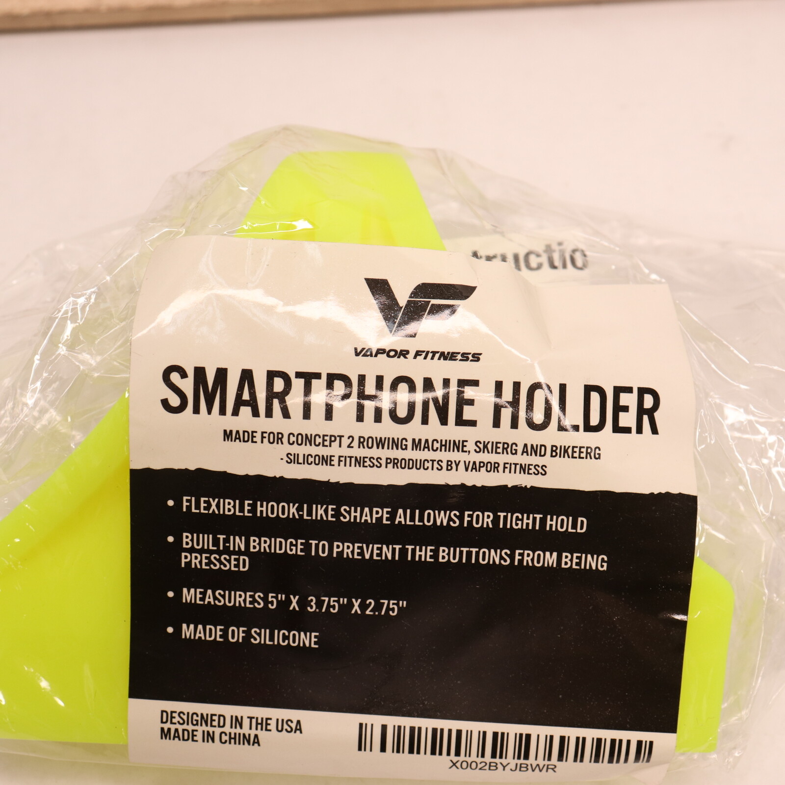 Vapor Fitness Phone Holder Smartphone Cradle Silicone Yellow | eBay