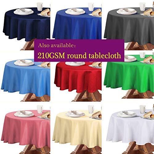 210GSM Rectangle Table Cloth - Heavy Duty Water Resistance 60x84 Inch ...