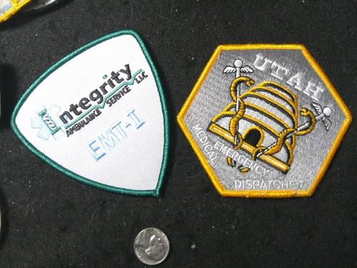 Utah set lot 2 EMT Emergency Medical Technician Dispatcher Radio ...