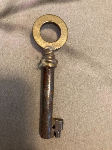 Vintage Iron Key Round Headed Top | eBay