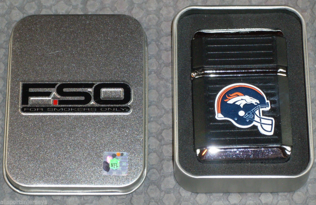 NFL Windproof Refillable Butane Lighter w/Gift Box By FSO -Select Team ...
