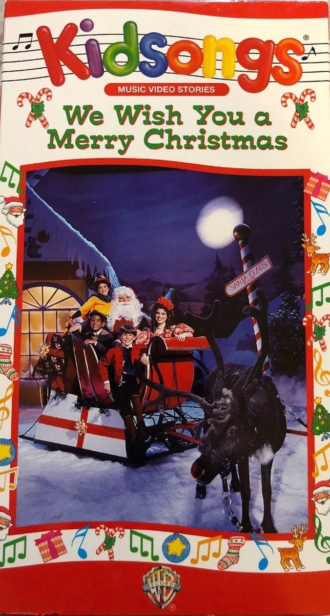 Kidsongs We Wish You A Merry Christmas Vhs