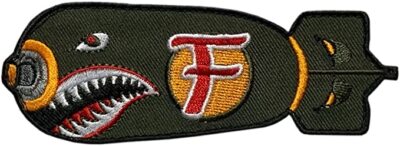 Dropping F Bomb WW 2 Style Tactical Patch [“Hook” Fastener-F9] | eBay