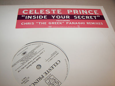 CELESTE PRINCE INSIDE YOUR SECRET 12" Single NM Java 15984 2001 PROMO | eBay