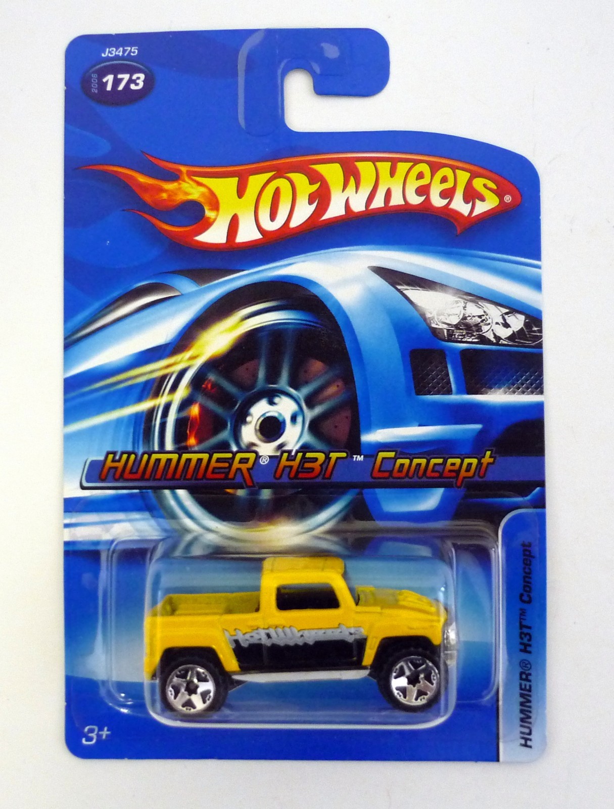 Hot Wheels Hummer H3T Concept #173 Yellow Die-Cast Truck 2006 | eBay
