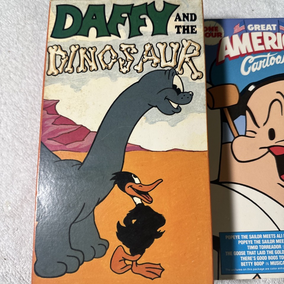 Classic 3 Hours Of Color Cartoons Volume 1,2,3 VHS Bundle Of 6 | eBay