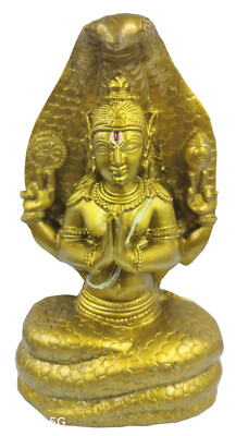 Composite Stone Lord Patanjali Yoga Guru Idol Golden Patanjali Statue H ...