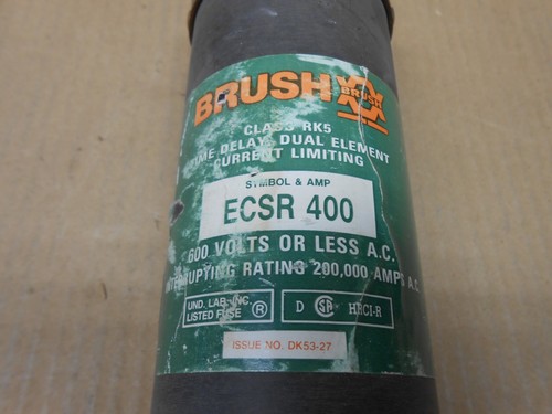 BRUSH FUSE ECSR400 400 AMP for sale online | eBay