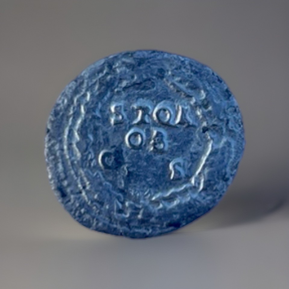 Antient coin roman silver denarius Imperator Galba Rev. SPQR Münze ...