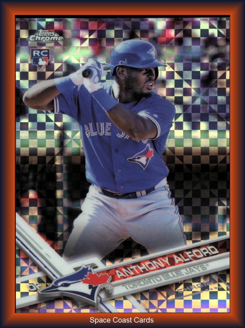 2017 Topps Chrome Update - X-Fractor #HMT93 Anthony Alford /99 (RC) for ...