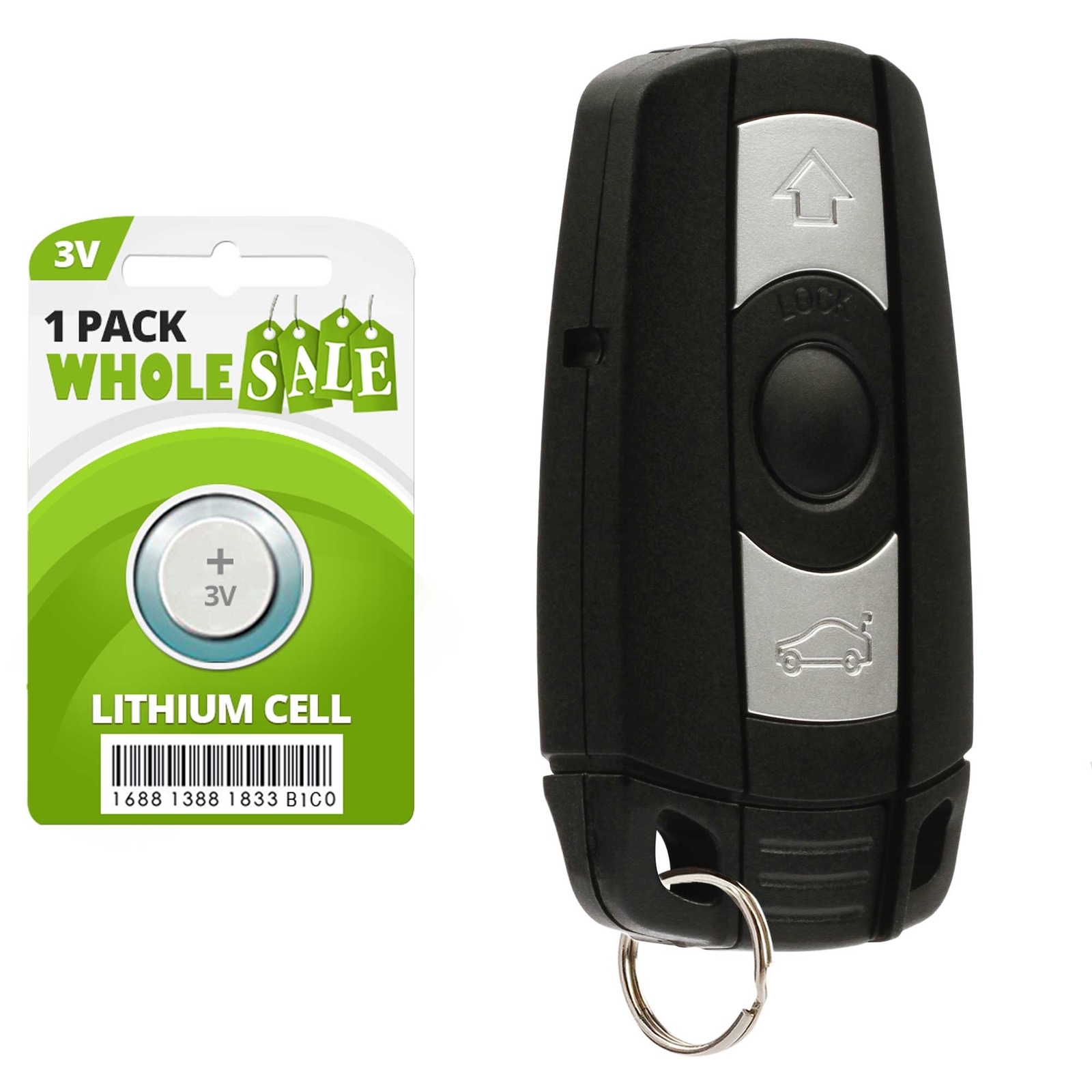 Replacement For 2007 2008 2009 2010 2011 BMW 328i xDrive Key Fob Remote ...