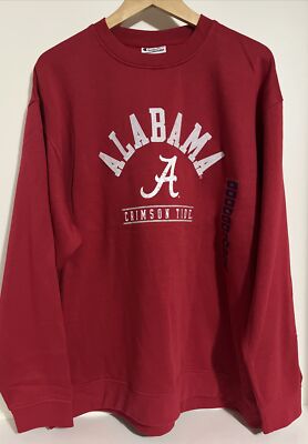 Champion Alabama Crimson Tide Men Crewneck Sweatshirt - NCAA - New ...