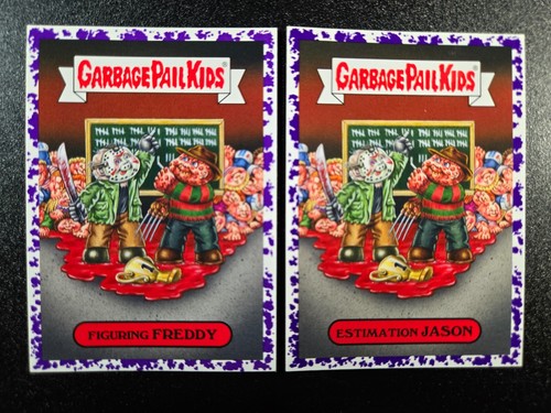 SP Purple Jason Voorhees Freddy Krueger Kill Count Spoof Card Garbage ...