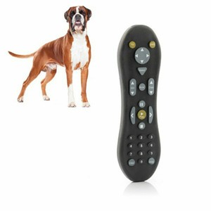Sharper Image Dog Chew Toy TV Remote Control Durable Silicone Rubber ...