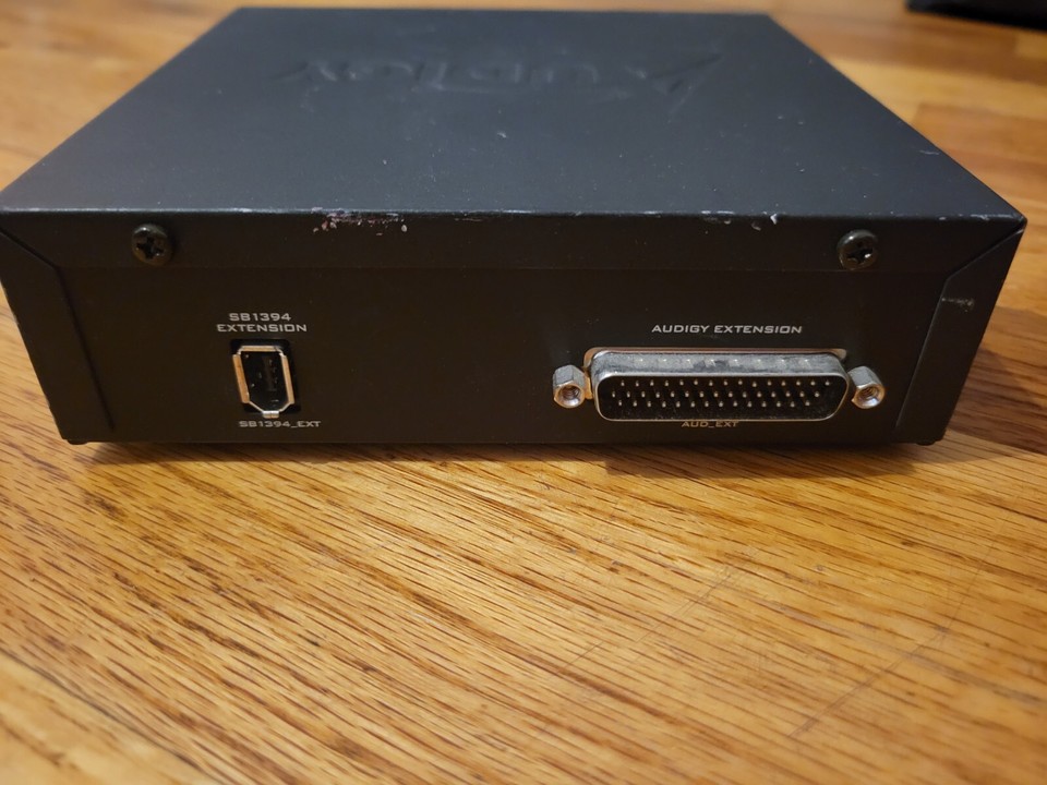 Sound Blaster Creative Labs Audigy eX SB0100 External Box Only NO ...