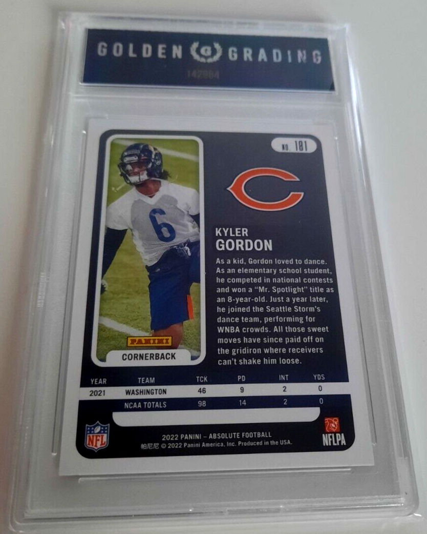 2022 Panini Absolute - Rookies Kyler Gordon #181 (RC) for sale online ...